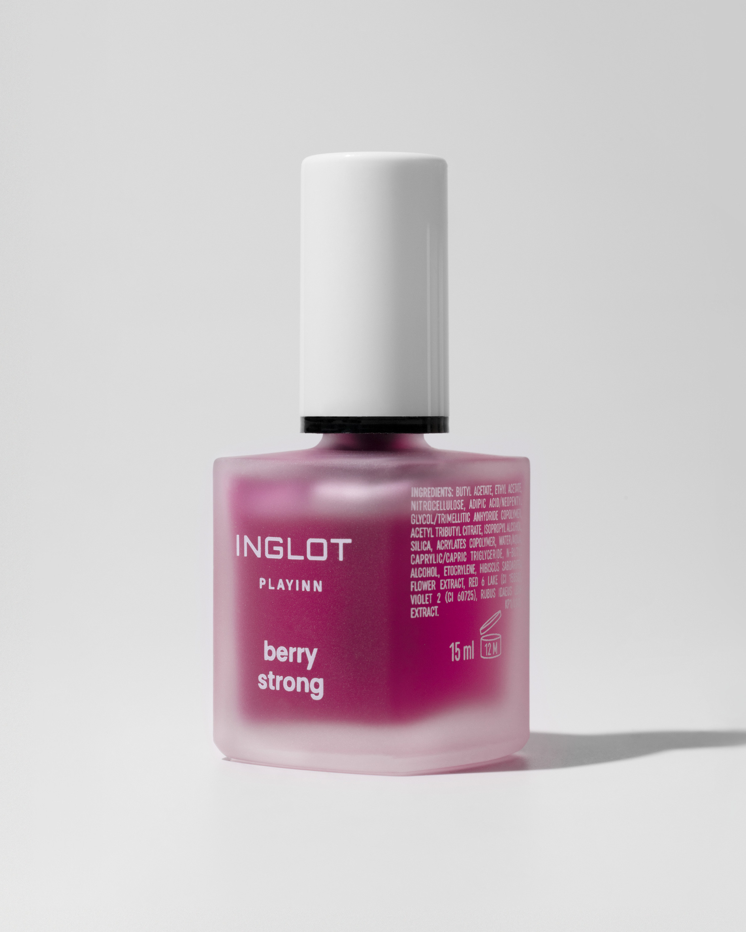 Odżywka do paznokci Berry Strong INGLOT PLAYINN - INGLOT
